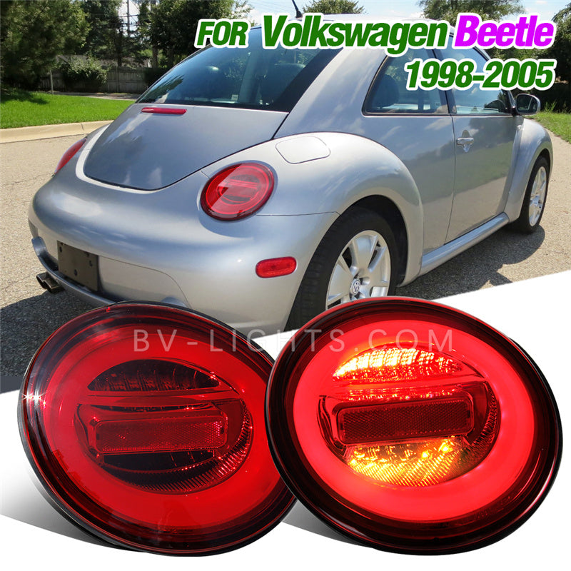 Volkswagen beetle tail lamp 1998-2005 modified tail light upgrade styl ...