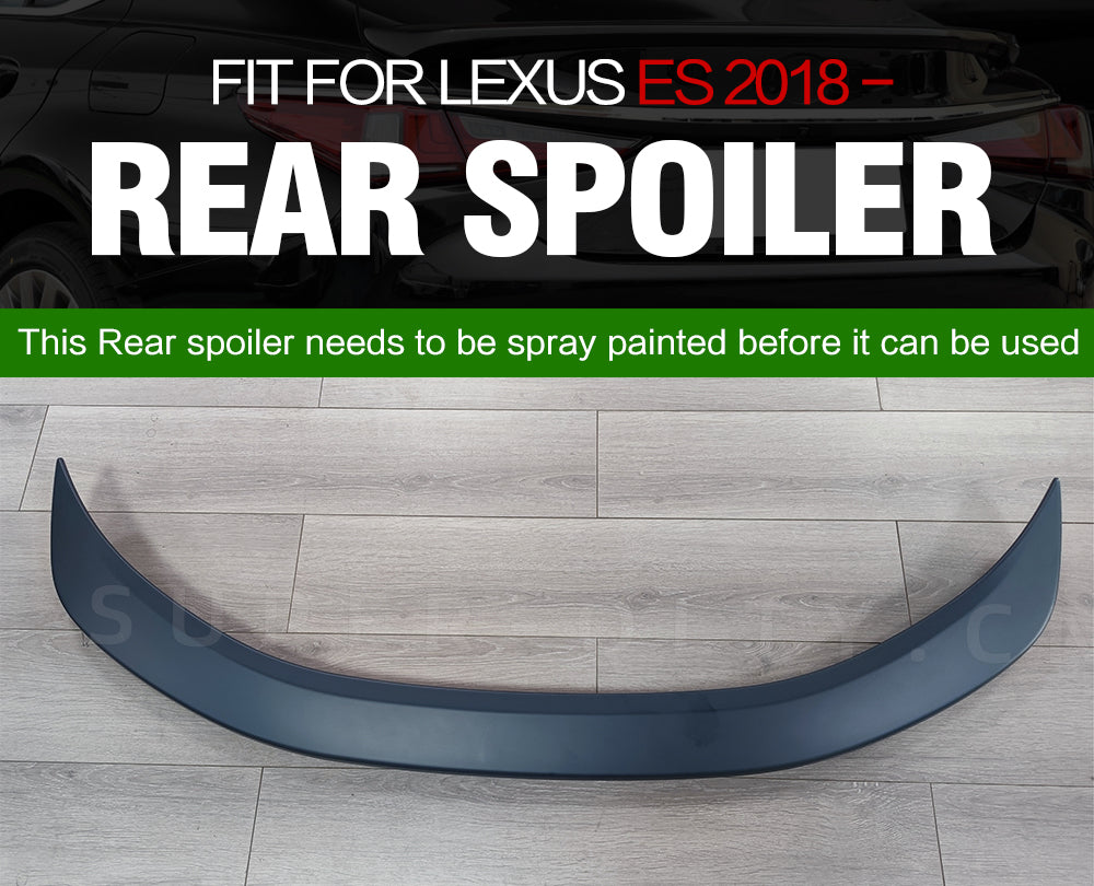 Rear Wing Trunk Lip Spoiler For LEXUS ES ES200 ES250 ES300 ES350 2018 ...