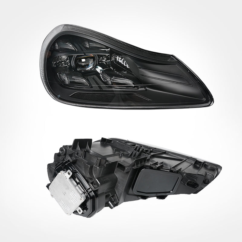 Porsche Cayenne 957 2007-2010 headlight upgrade 9Y0.1 LED headlight da ...