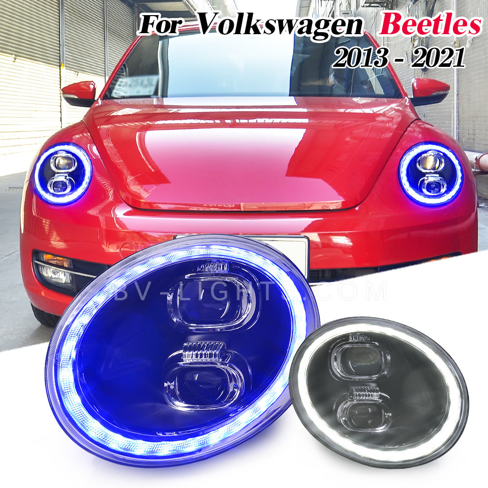 Volkswagen Beetle 2013-2021 Modified headlight Upgrade to the Latest S ...