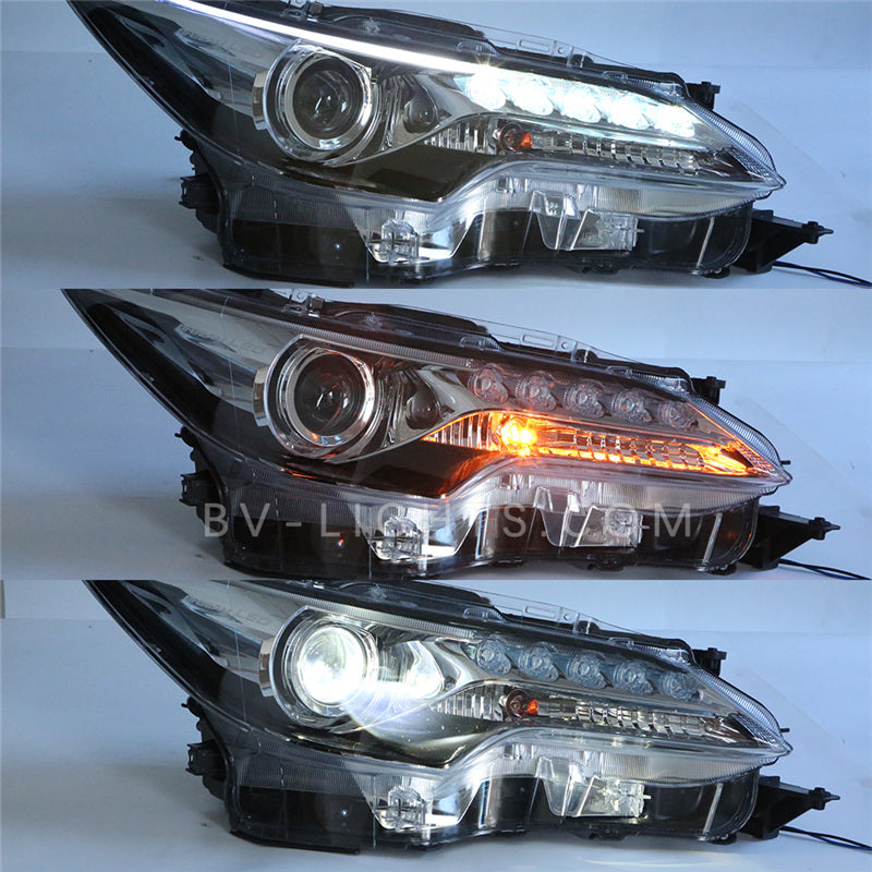 Toyota Fortuner Headlights 2018-2022 Modified LED Headlight lamp Dayti ...