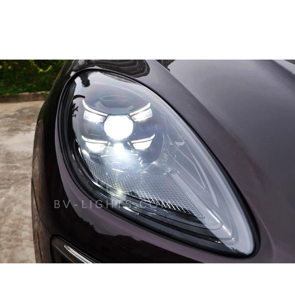Porsche Macan 2014-2017 upgrade Modified LED headlight 2022 styles-with ...