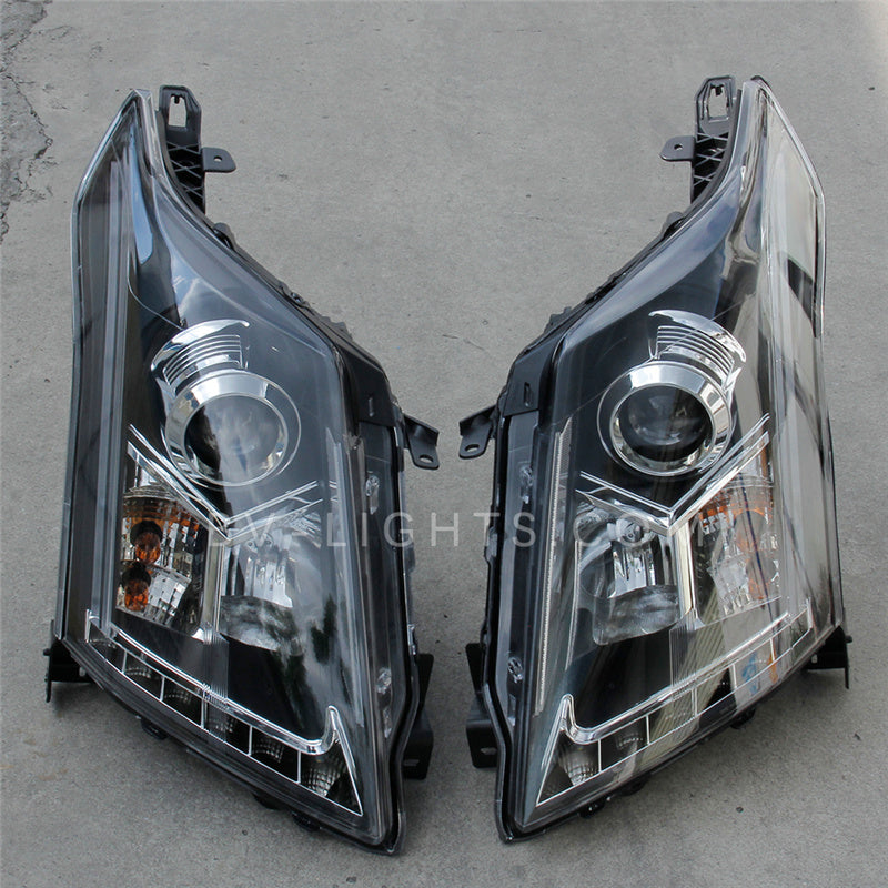 Cadillac SRX 2nd Gen 2010-2014 headlight Upgrade to led headlight turn ...