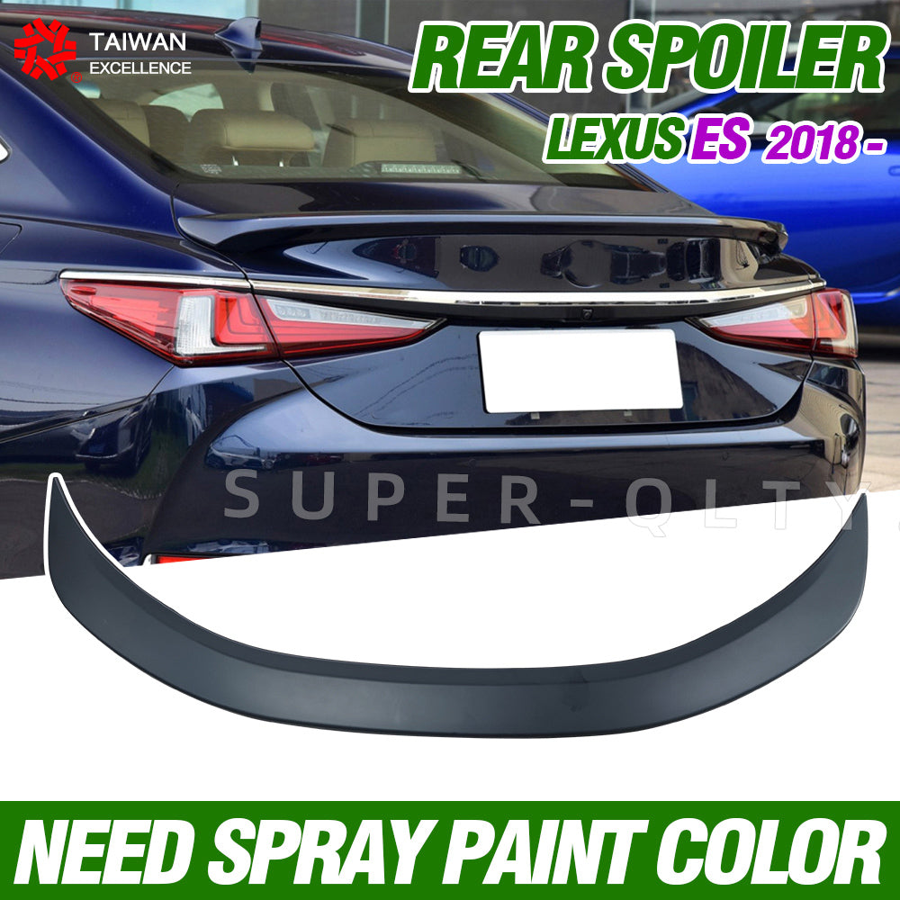 Rear Wing Trunk Lip Spoiler For LEXUS ES ES200 ES250 ES300 ES350 2018- – BV-lights
