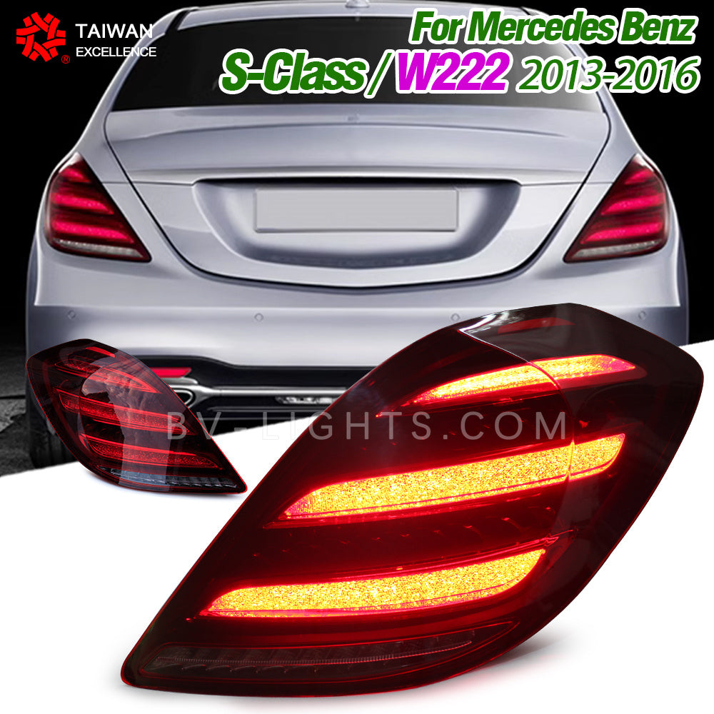 Modified Taillight for Mercedes Benz S Class W222 2013-2017 Upgrade to ...
