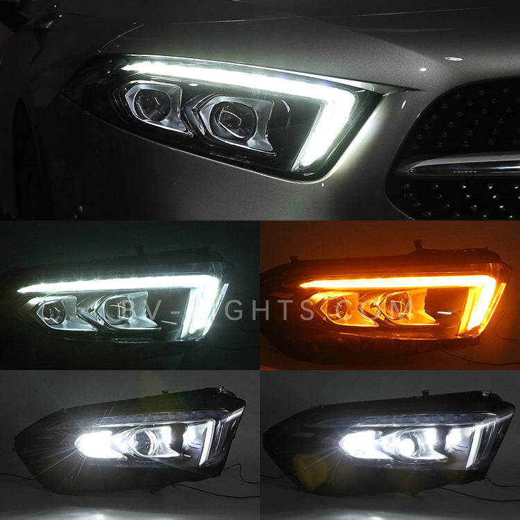 Mercedes-Benz A180/A160 W177 2019- Modified headlights upgrade LED Hea ...