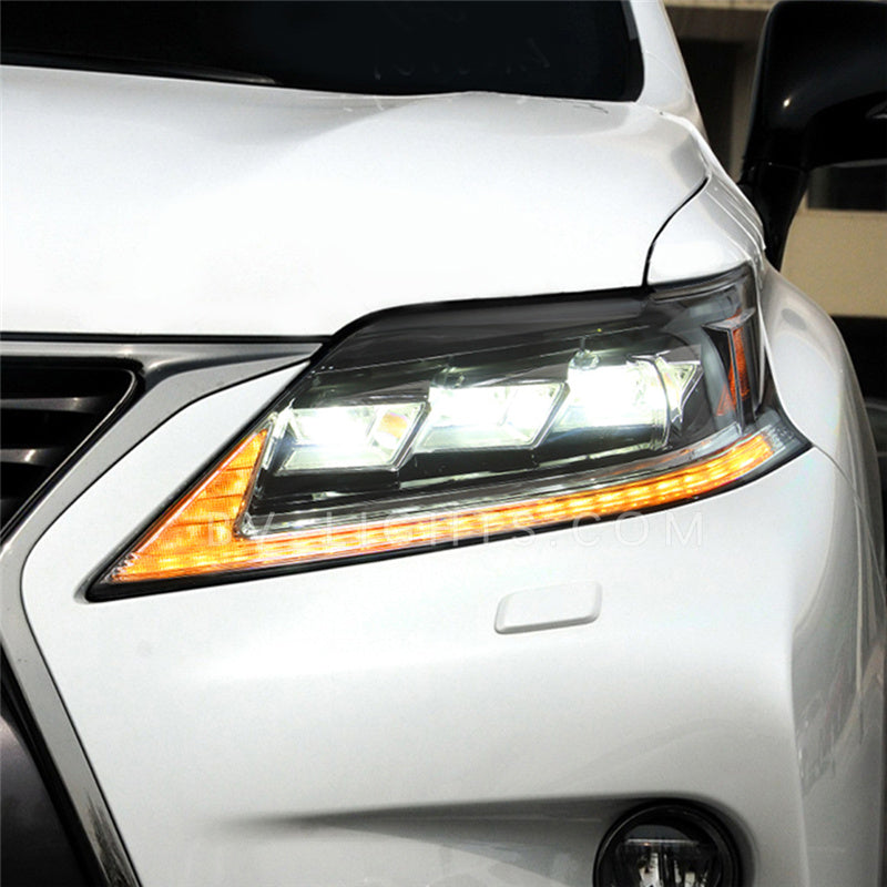 Lexus RX350 2009-2012 2013-2015 modified Upgrade Headlights full LED h ...