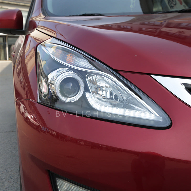 Nissan Tiida/Pulsar C12 hatchback 2011-2016 Modified headlight Upgrade ...