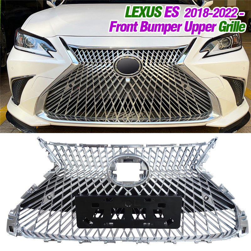 Lexus ES200 ES250 ES300H 2018-2021 2022 ES Grille Car front bumper gri – BV-lights