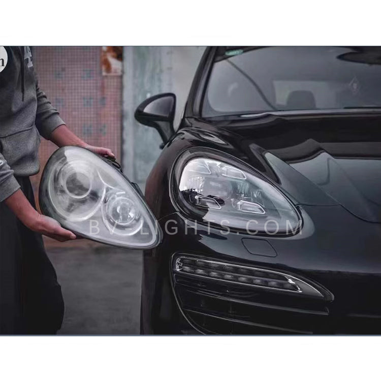 Porsche Cayenne 2011-2014 2015-2017 upgrade LED Headlight Modified hea ...