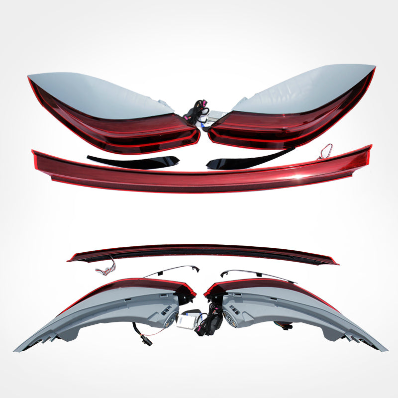 Fit Porsche Panamera taillights 2014-2016 970.2 upgrade 971 style brak ...