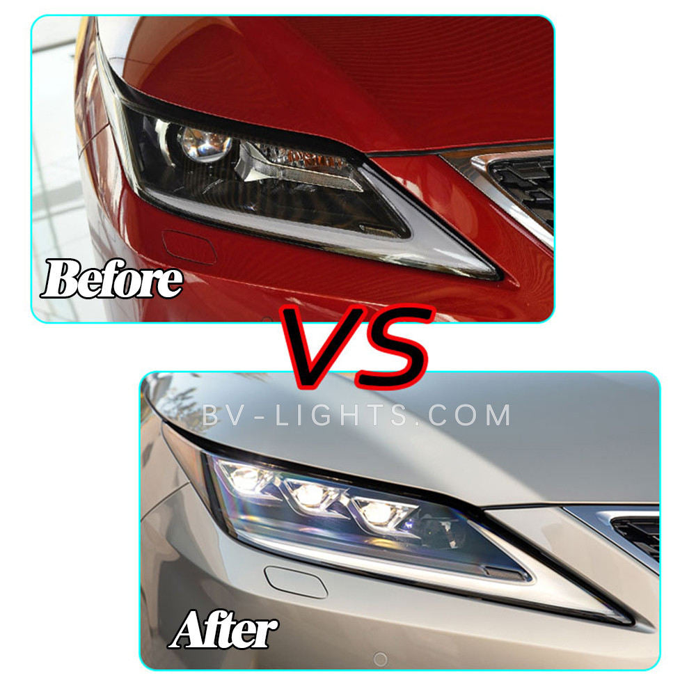 Modified lexus RX300 RX350 2020-2022 headlamp one signal Lens upgrade ...