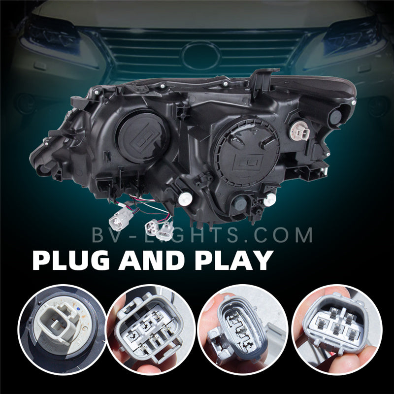 Lexus RX350 2009-2012 2013-2015 modified Upgrade Headlights full LED h ...