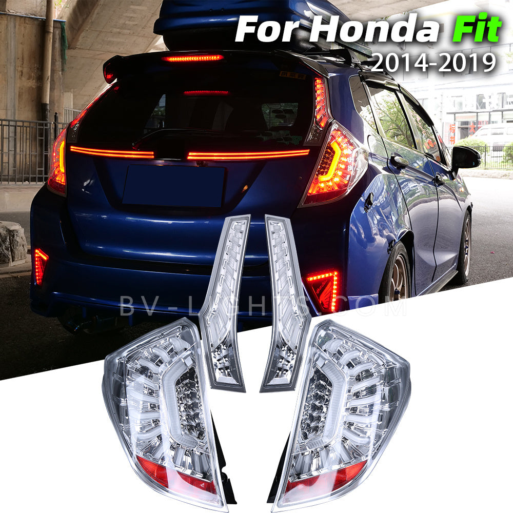 Honda Fit GK5 Jazz 2014-2019 Modified taillight Upgrade to the Latest ...