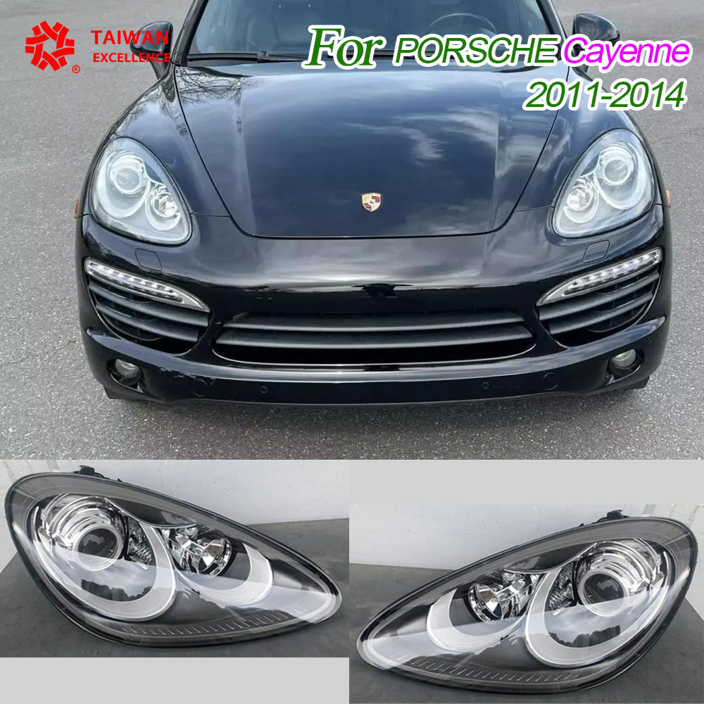 For Porsche Cayenne Headlight 2011-2014 with AFS led Car Styling Head ...