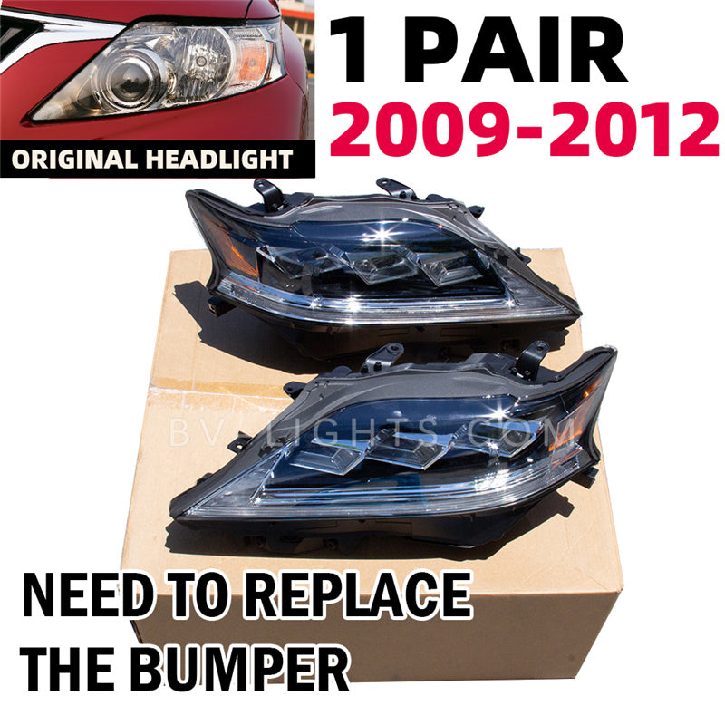 Lexus RX350 2009-2012 2013-2015 modified Upgrade Headlights full LED h ...