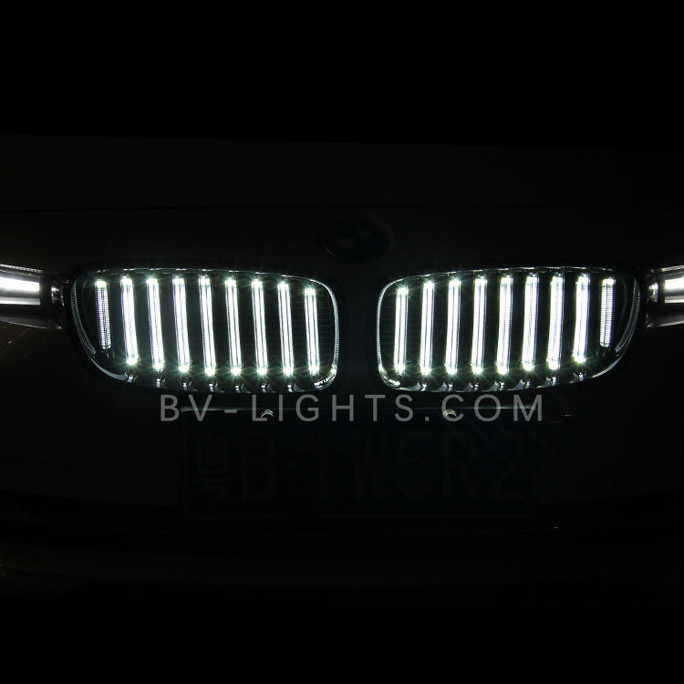 Modified front grille lights for BMW 3series/M3/F30/F35 2013-2017 whit ...