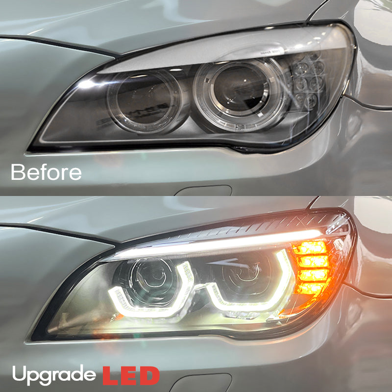 BMW 7Series/F01/F02 Headlights 2009-2011 /2012-2015 Upgrade to the Lat ...