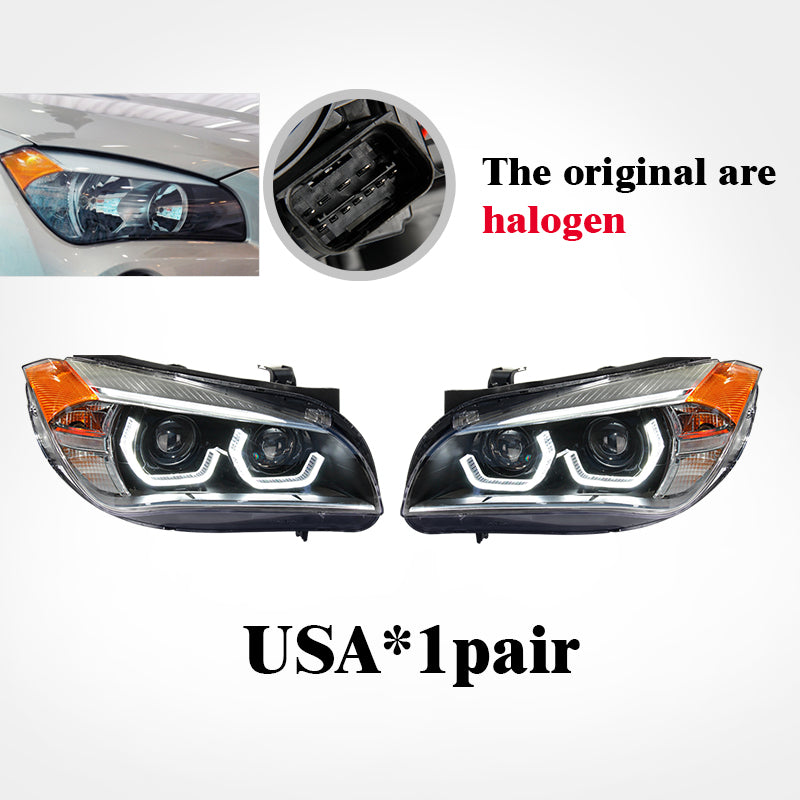 BMW X1/E84 2010-2015 Modified LED headlight upgrade style led headligh ...