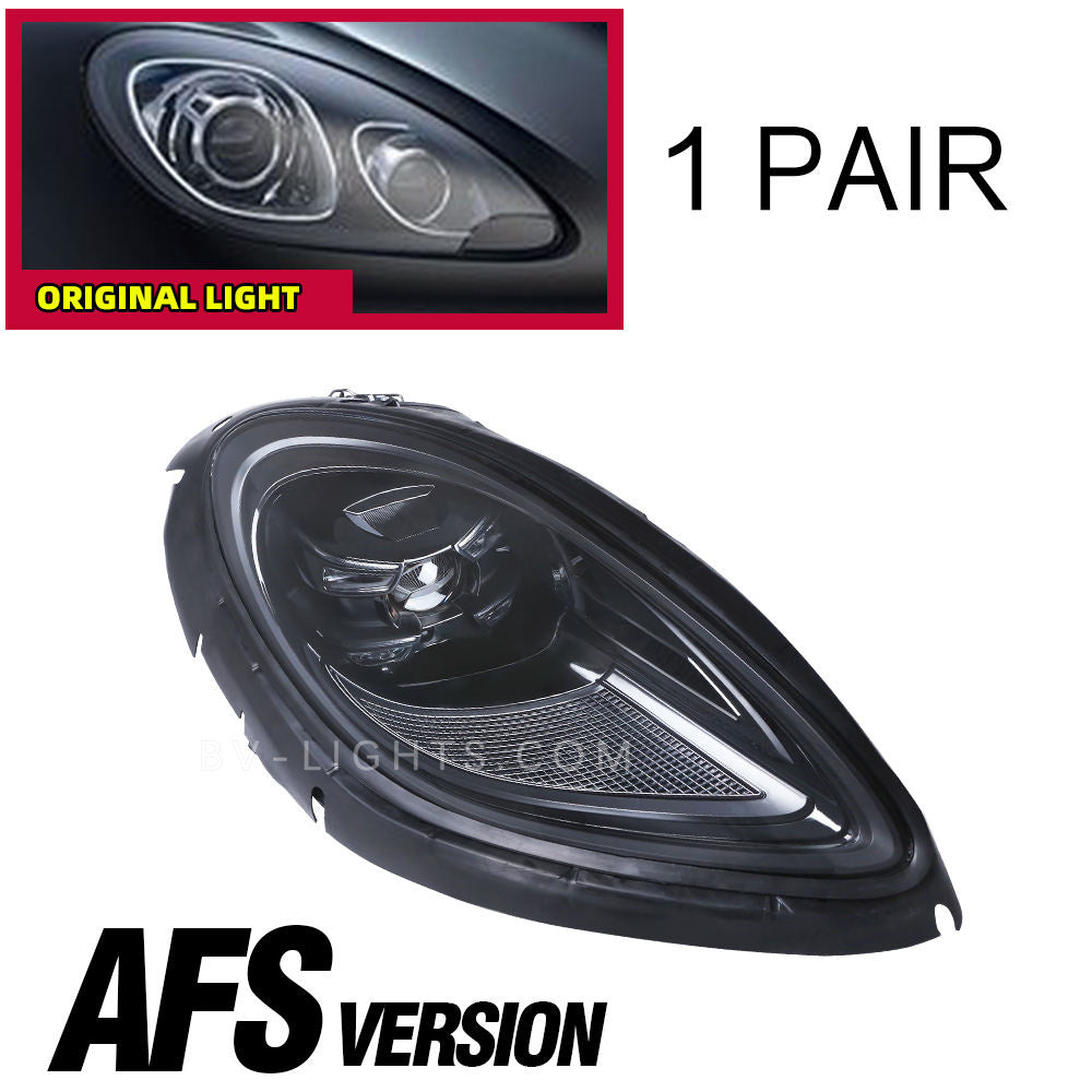 Porsche Macan 2014-2017 upgrade Modified LED headlight 2022 styles-with ...