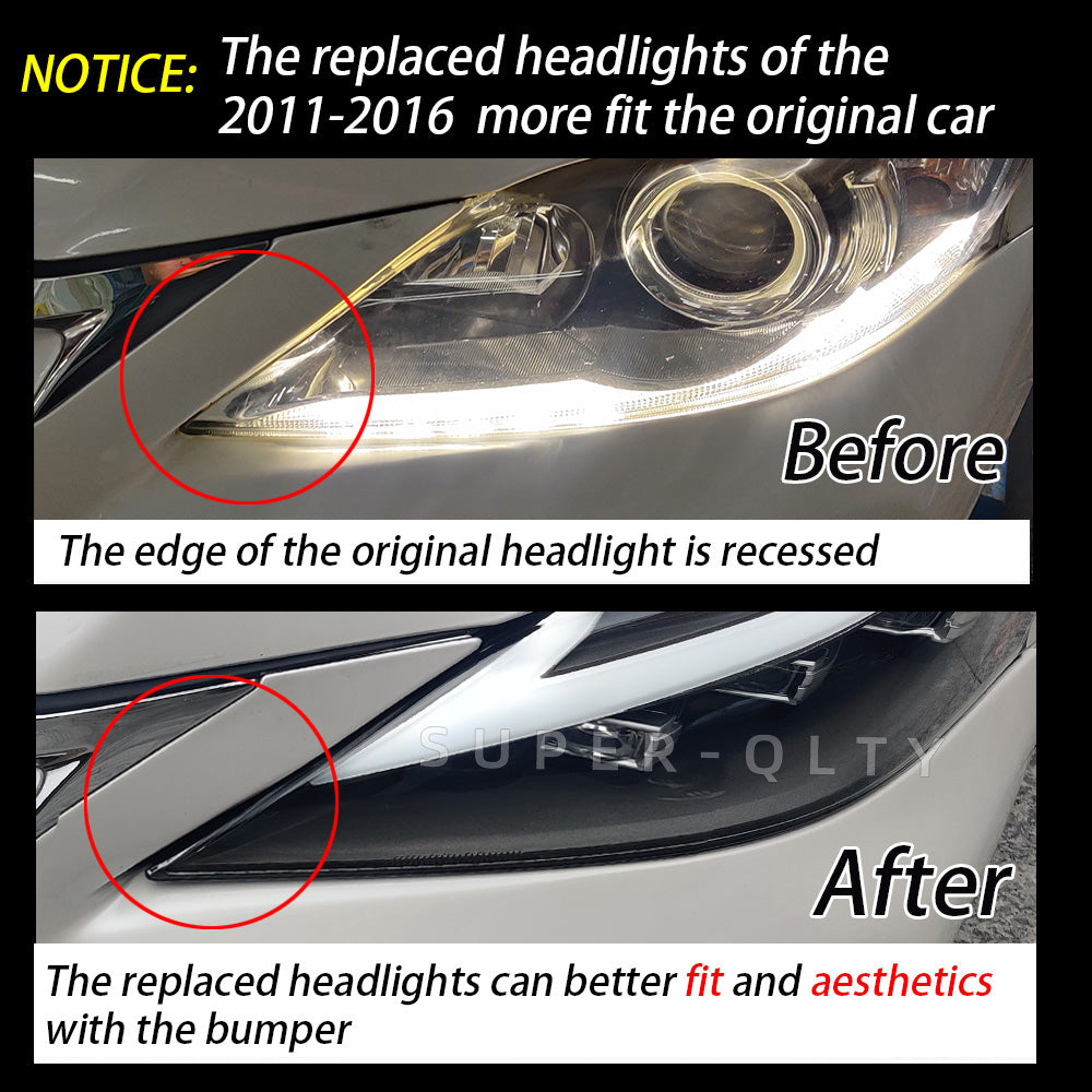 Modified headlight For Lexus CT200H 2011-2022 Upgrade led lights plug ...
