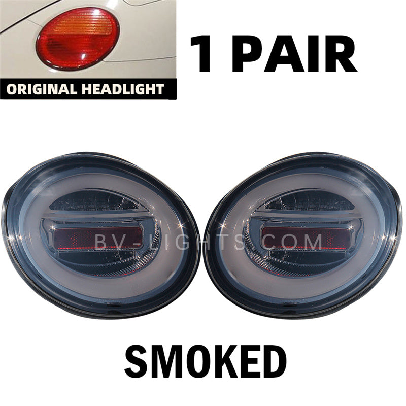 Volkswagen beetle tail lamp 1998-2005 modified tail light upgrade styl ...