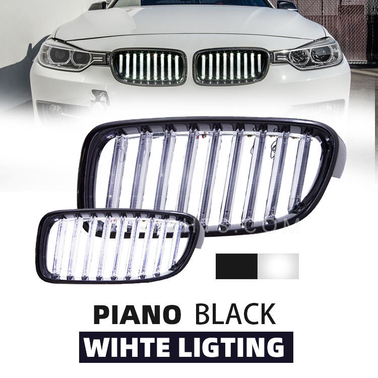 Modified front grille lights for BMW 3series/M3/F30/F35 2013-2017 whit ...