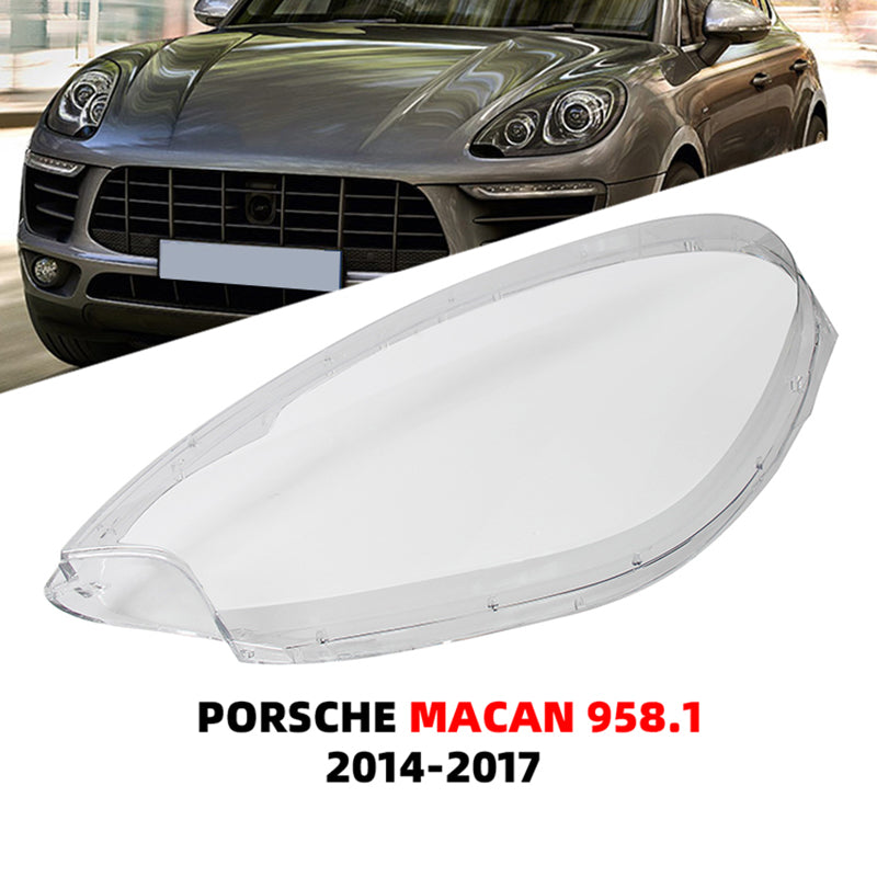 For Porsche Macan 2014-2017 958.1 Headlamp Lens Cover Headlight glass ...