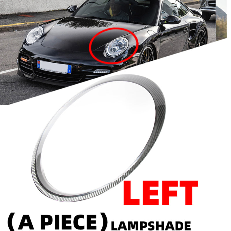 For Porsche 997 2005-2012 Headlight Glass Headlamp Cover Shade Transpa ...